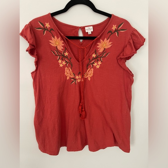 keep in touch | Tops | 42 Keep In Touch Embroidered Boho Top | Poshmark